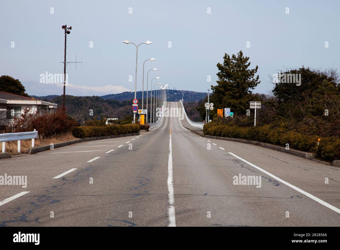 Notojima ?hashi bridge Stock Photo - Alamy