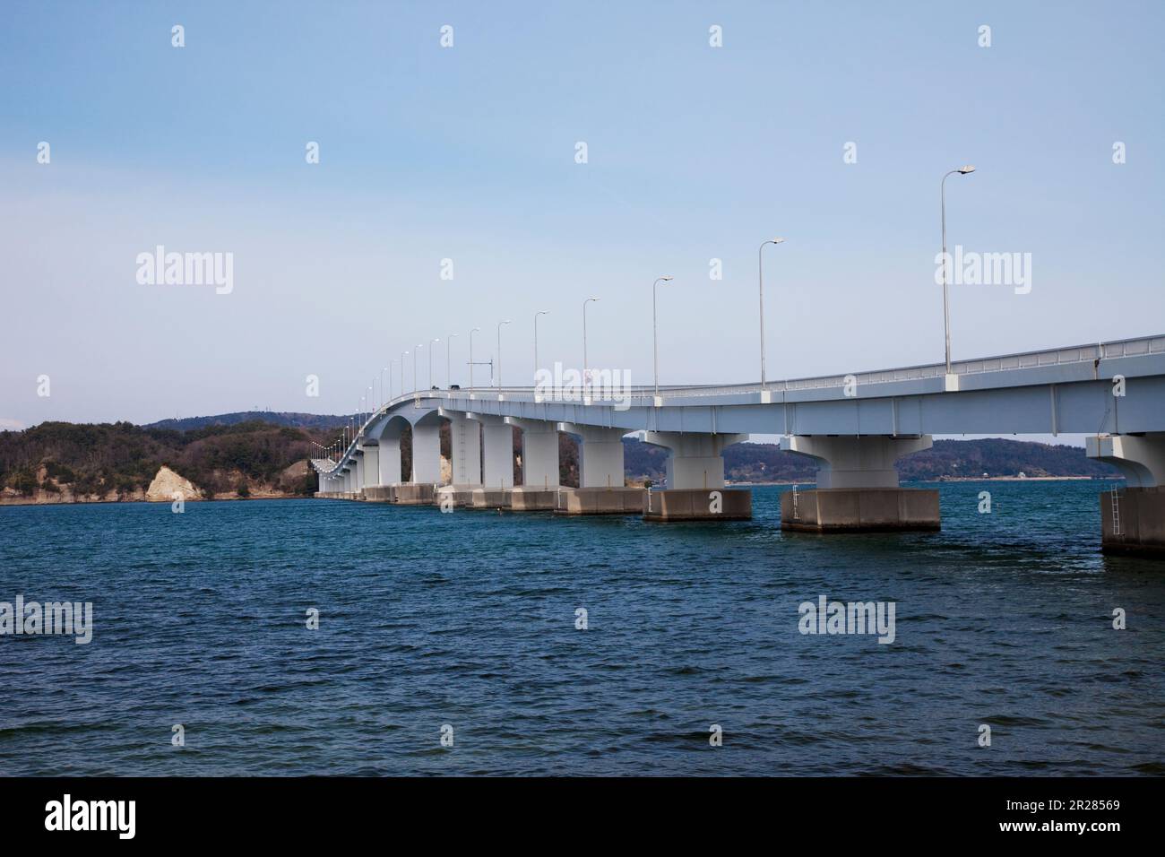Notojima ?hashi bridge Stock Photo - Alamy