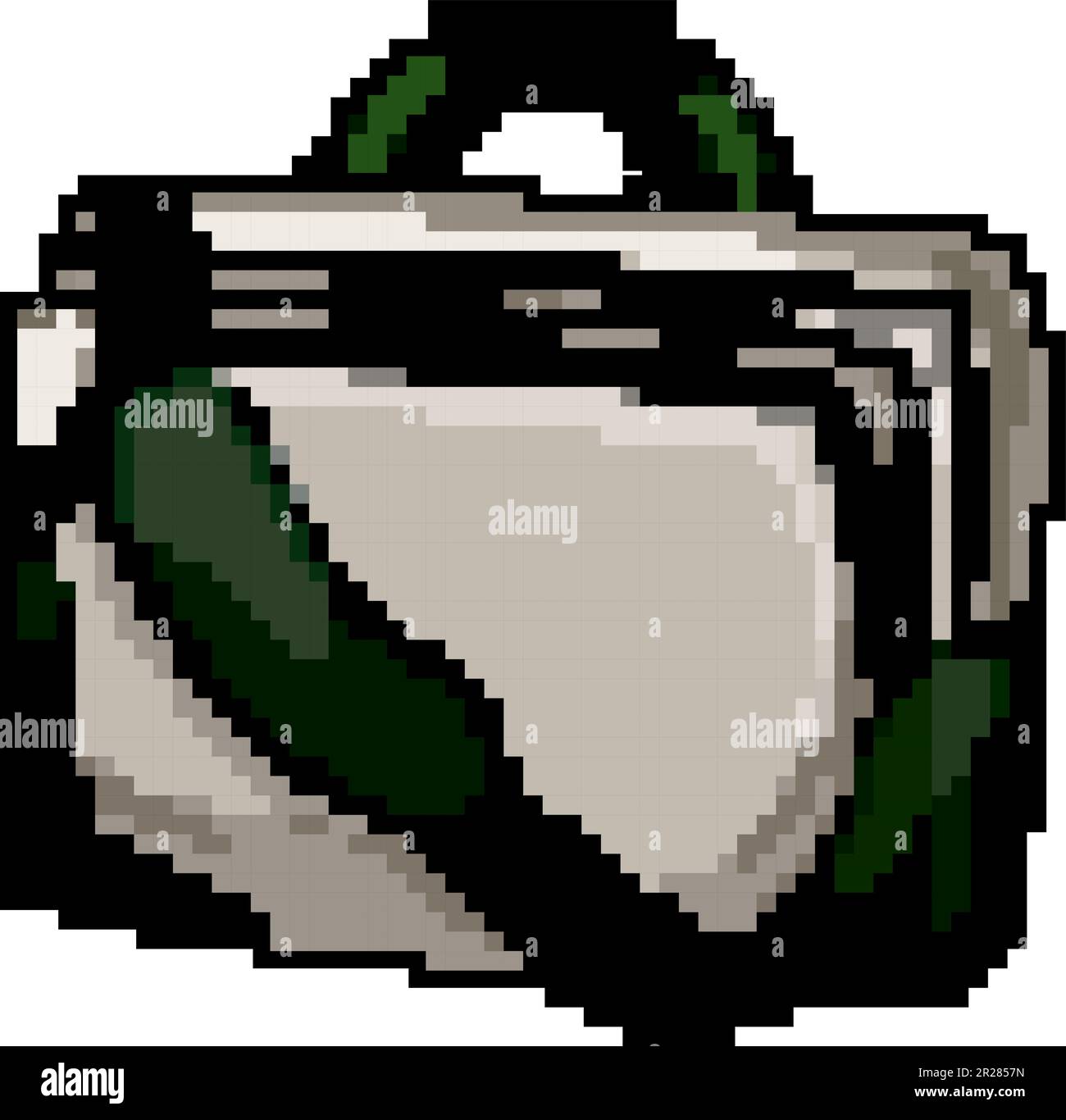 briefcase laptop bag game pixel art vector illustration Stock Vector ...