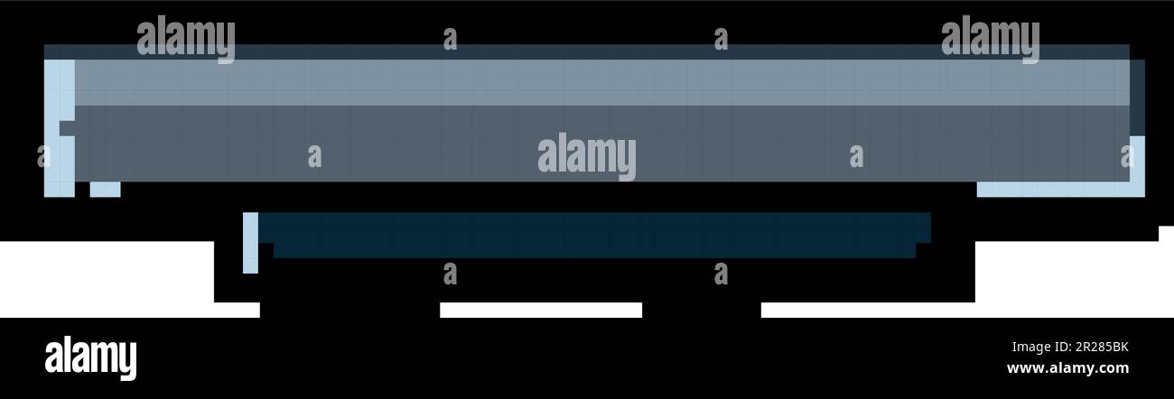 computer laptop battery game pixel art vector illustration Stock Vector ...