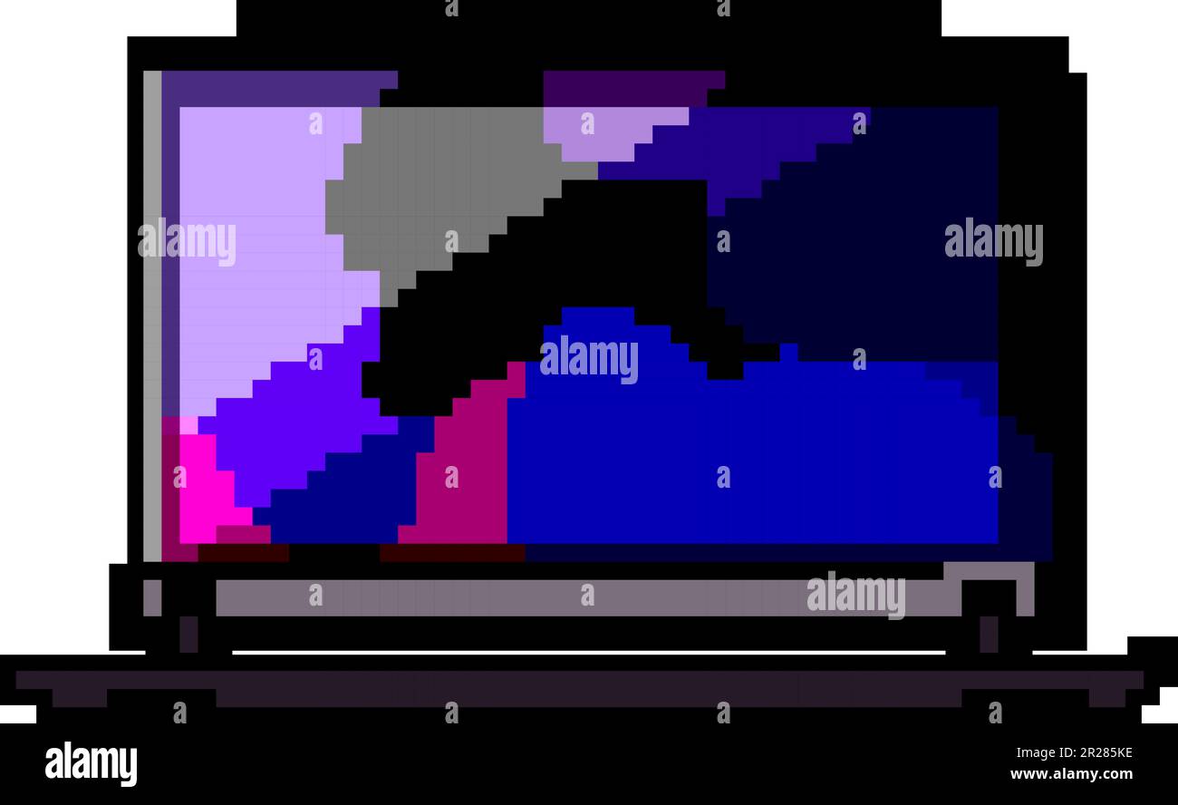 Man dark room screen light game Stock Vector Images - Alamy