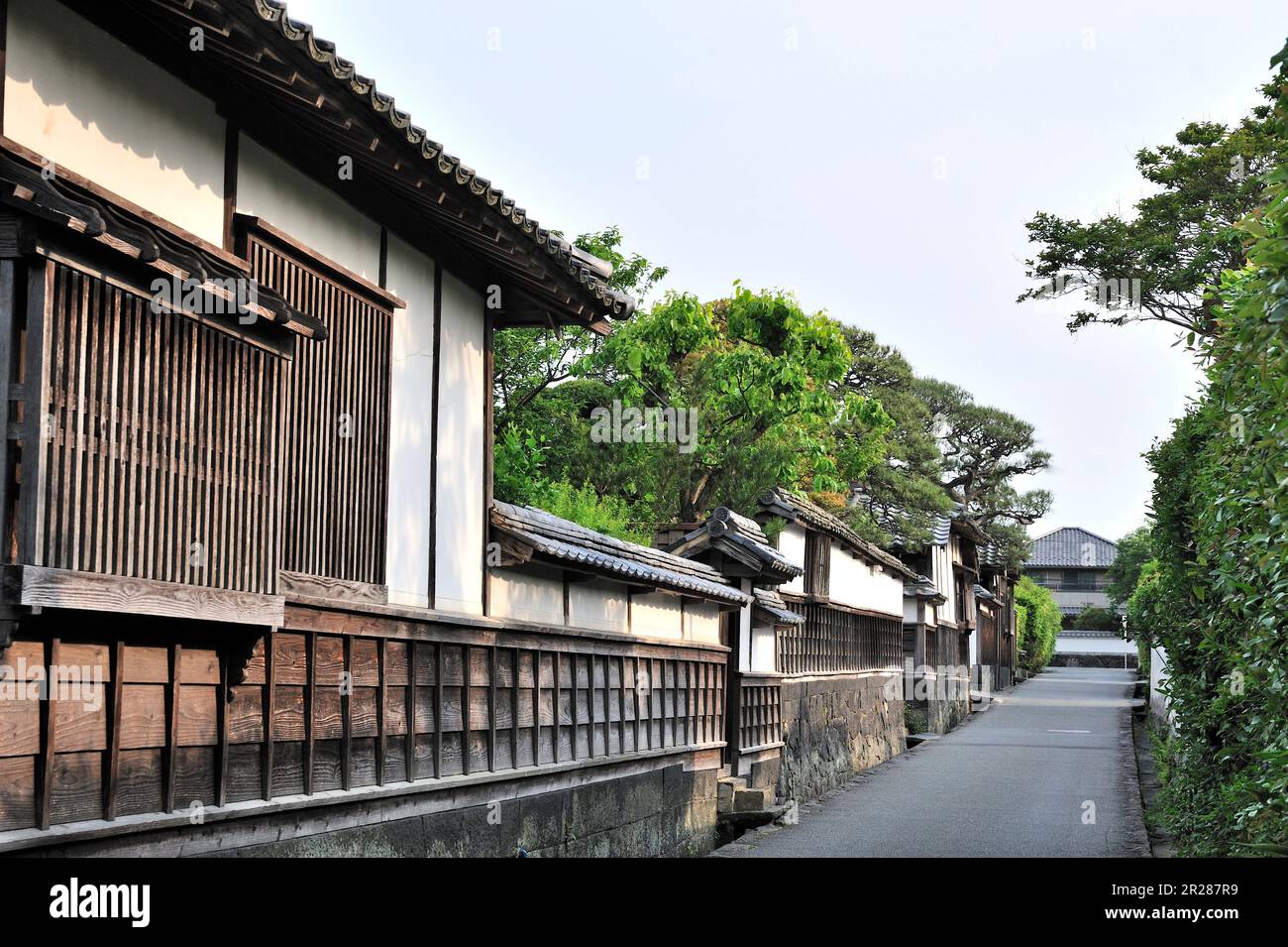 Hagi castle town (Edoya Yokocho Stock Photo - Alamy
