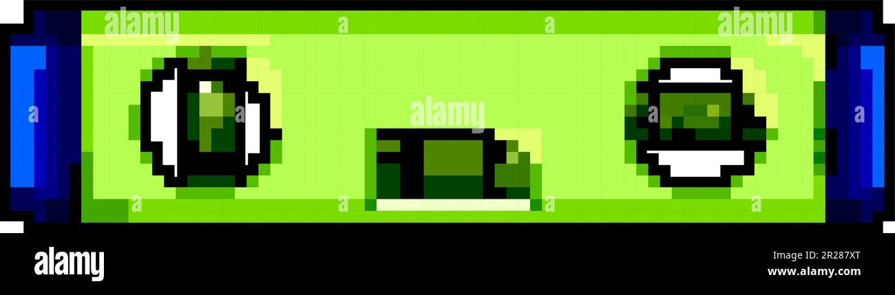 work level tool game pixel art vector illustration Stock Vector Image ...