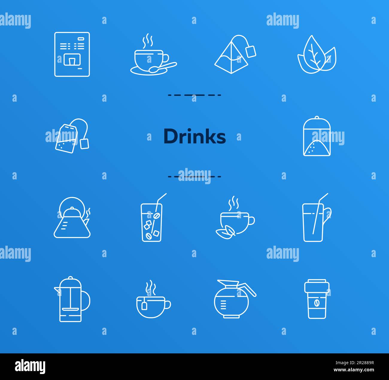 Steaming drinks Stock Vector Images - Alamy