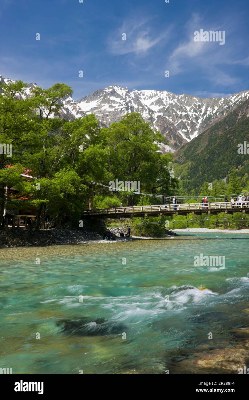 Hotaka bridge hi-res stock photography and images - Alamy