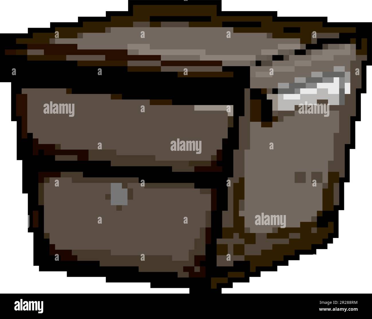 envelope mailbox letter game pixel art vector illustration Stock Vector ...