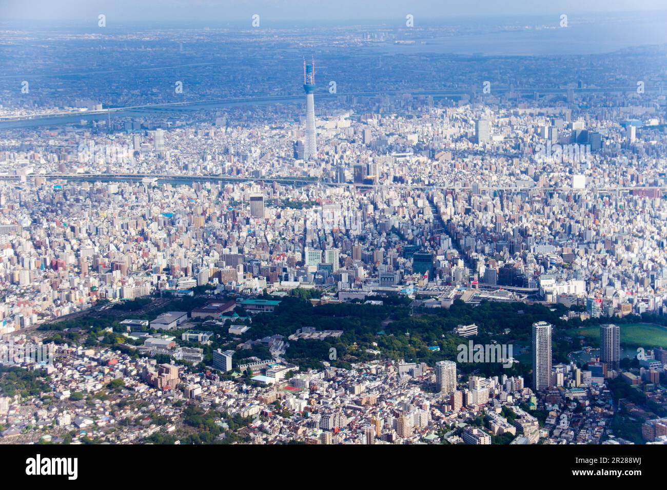 Aerial view of Tokyo sky tree Stock Photo - Alamy