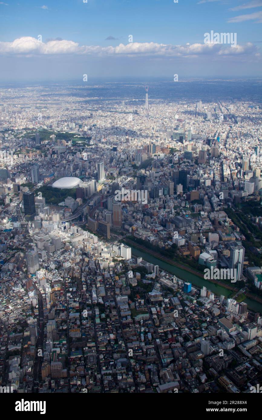 Aerial view of Tokyo sky tree Stock Photo - Alamy