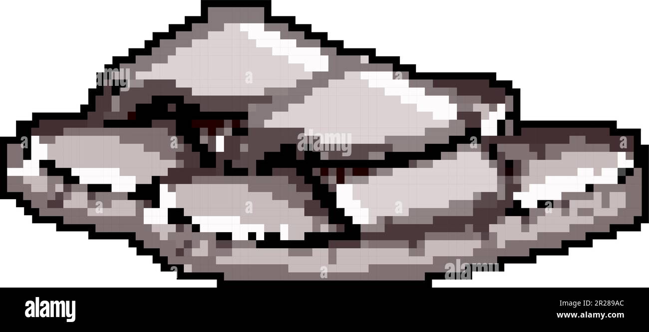 footwear man slippers game pixel art vector illustration Stock Vector ...