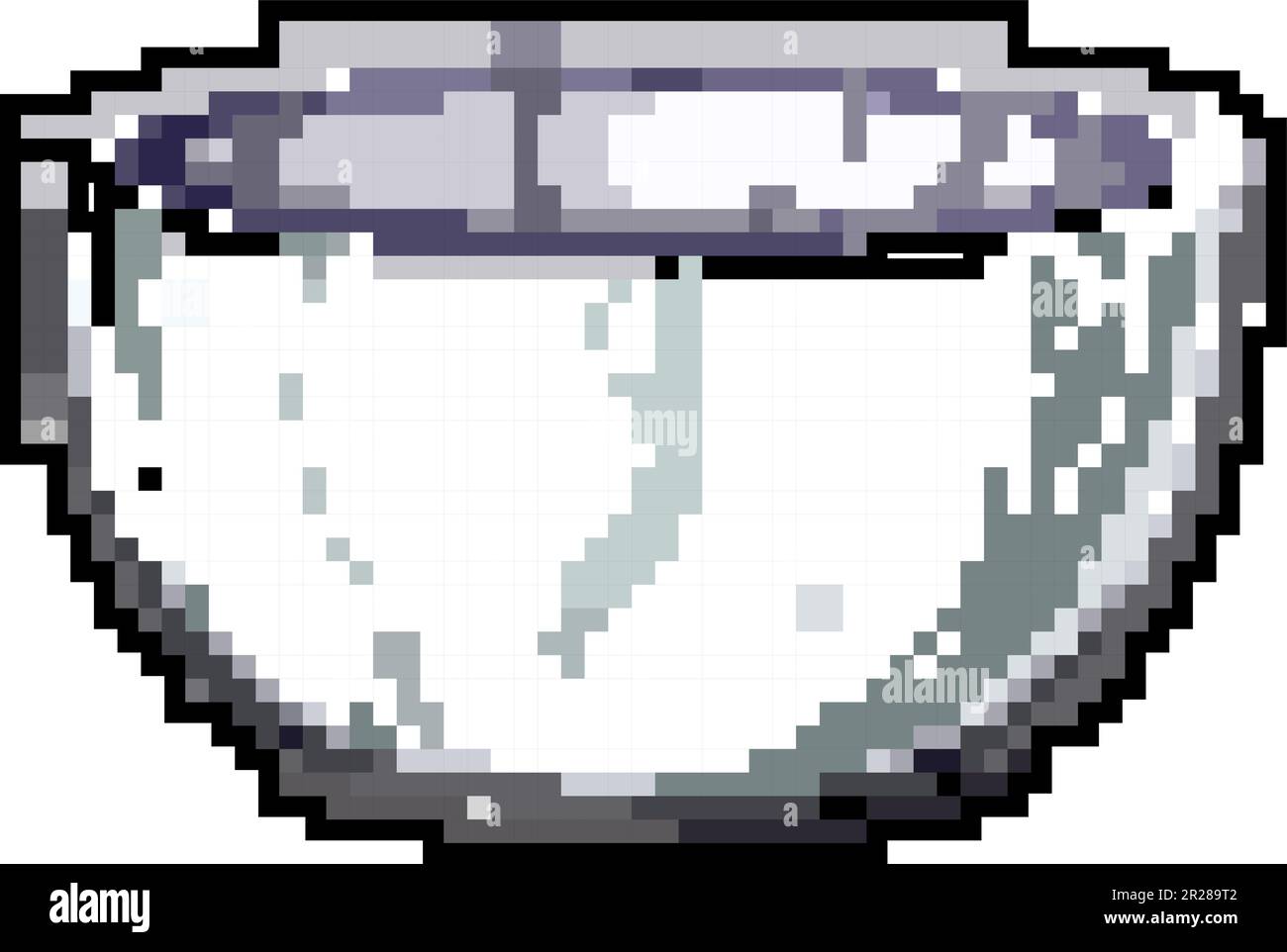 decoration marble bowl game pixel art vector illustration Stock Vector ...