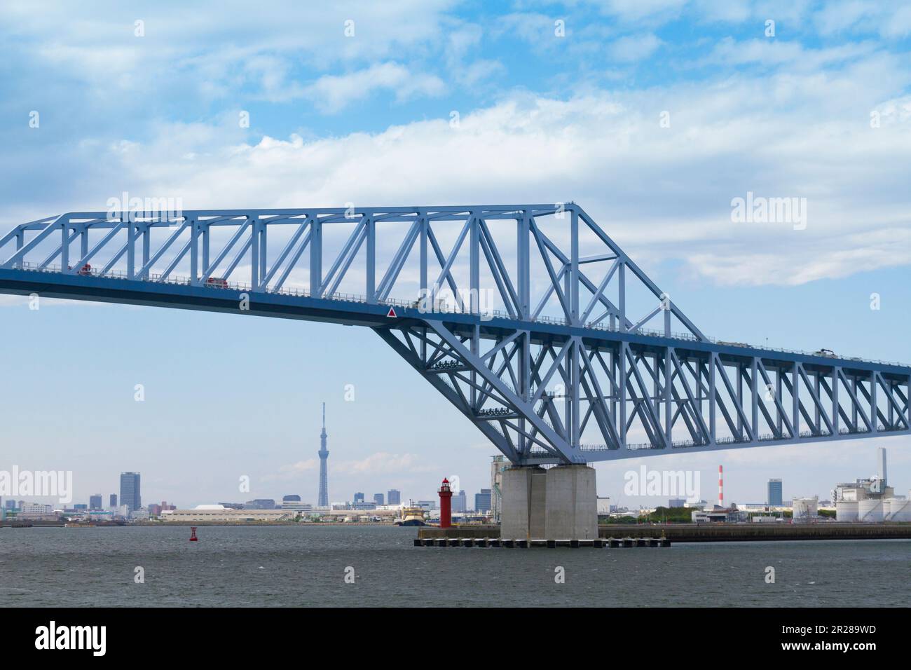 Tokyo Sky Tree and Tokyo Gate Bridge Stock Photo - Alamy