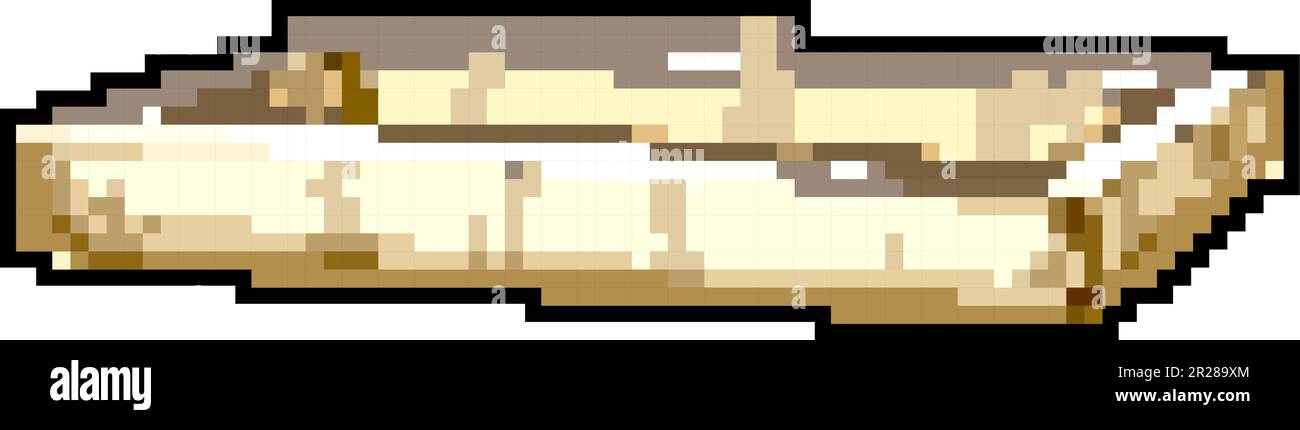 food marble tray game pixel art vector illustration Stock Vector Image ...