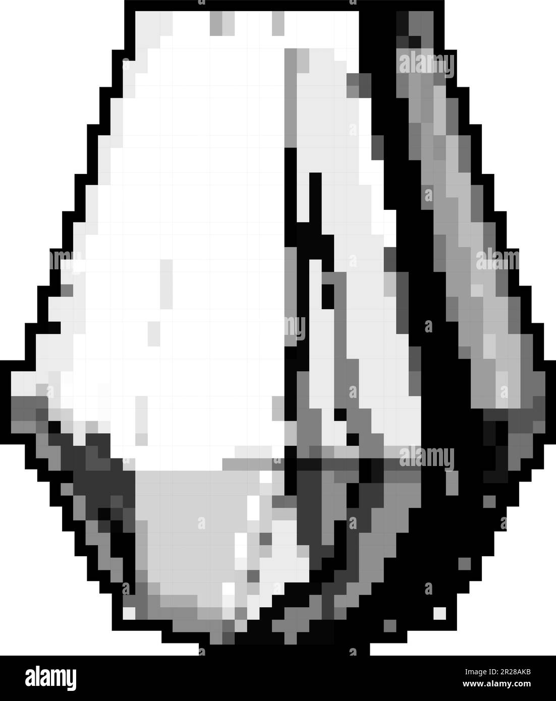 flower marble vase game pixel art vector illustration Stock Vector Image & Art - Alamy