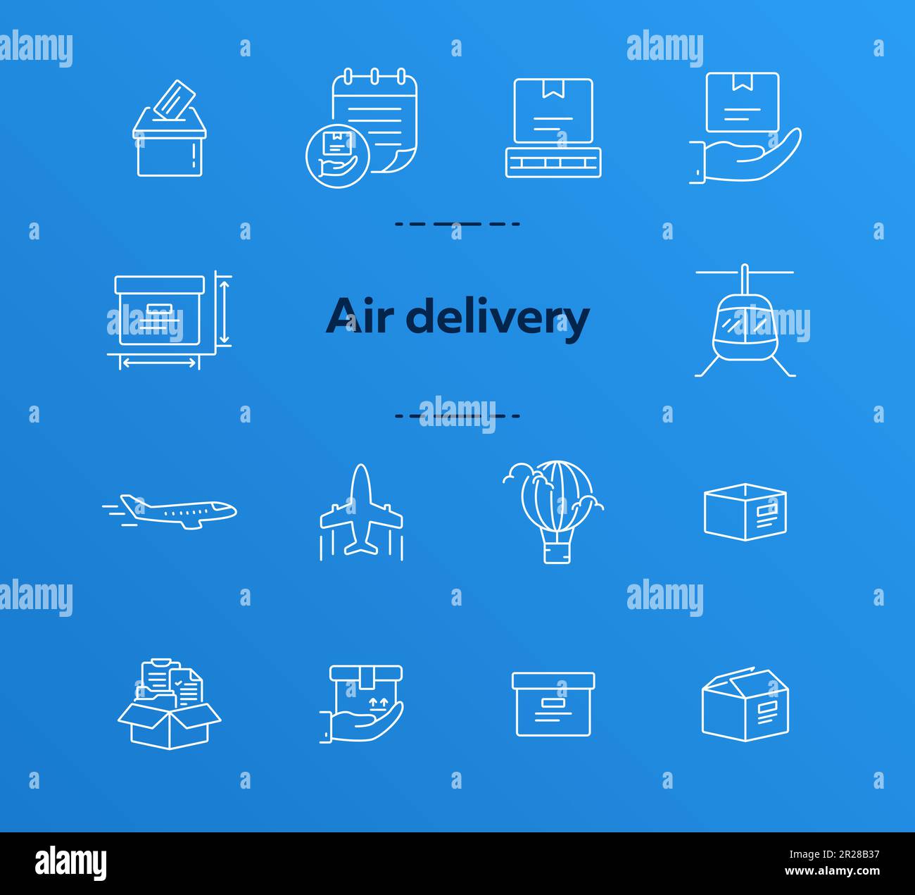 Letter size parcel Stock Vector Images - Alamy