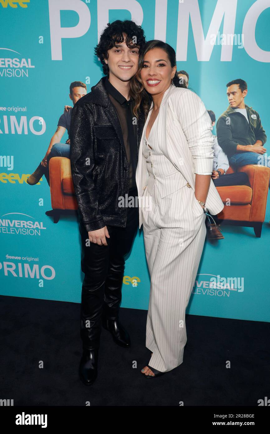 17 May 2023 Santa Monica, California - Ignacio Diaz-Silverio, Christina Vidal. Amazon Freevee ...