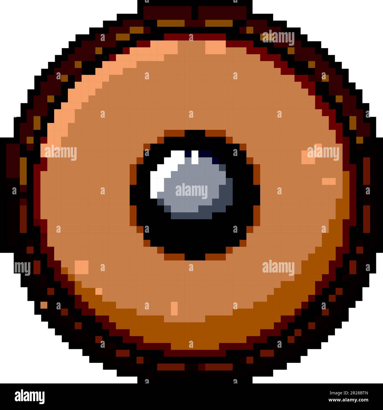 antique medieval shield game pixel art vector illustration Stock Vector ...