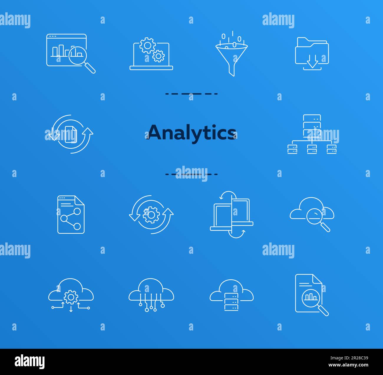 Analytics line icon set Stock Vector Image & Art - Alamy Analytics line icon set Stock Vector Image & Art - Alamy