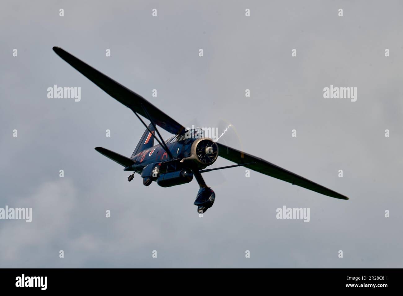 Westland Lysander in flight Stock Photo - Alamy