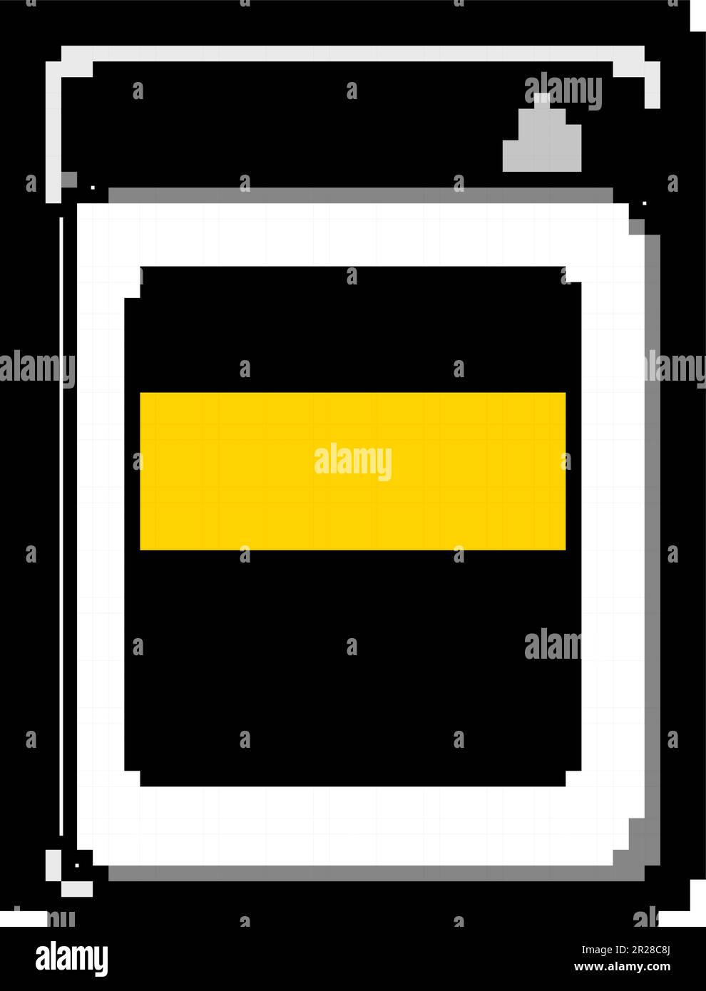 flash memory card game pixel art vector illustration Stock Vector Image ...