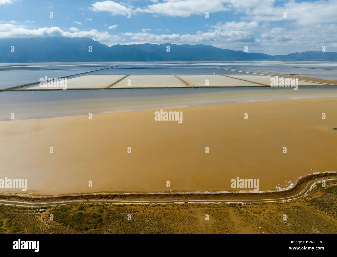 Aerial view of Acigol Lake, Denizli Turkey Stock Photo - Alamy