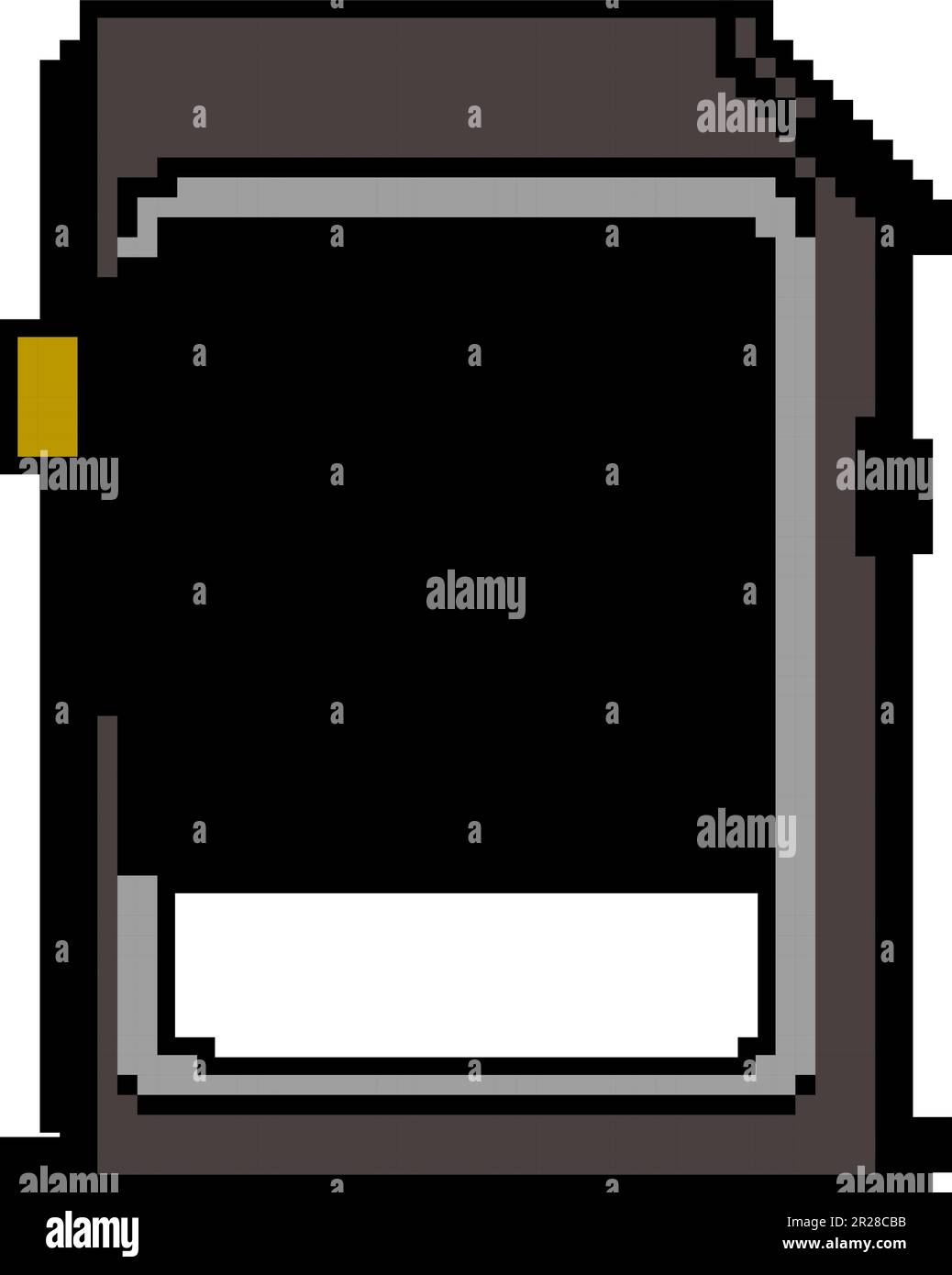 sim memory card game pixel art vector illustration Stock Vector Image ...