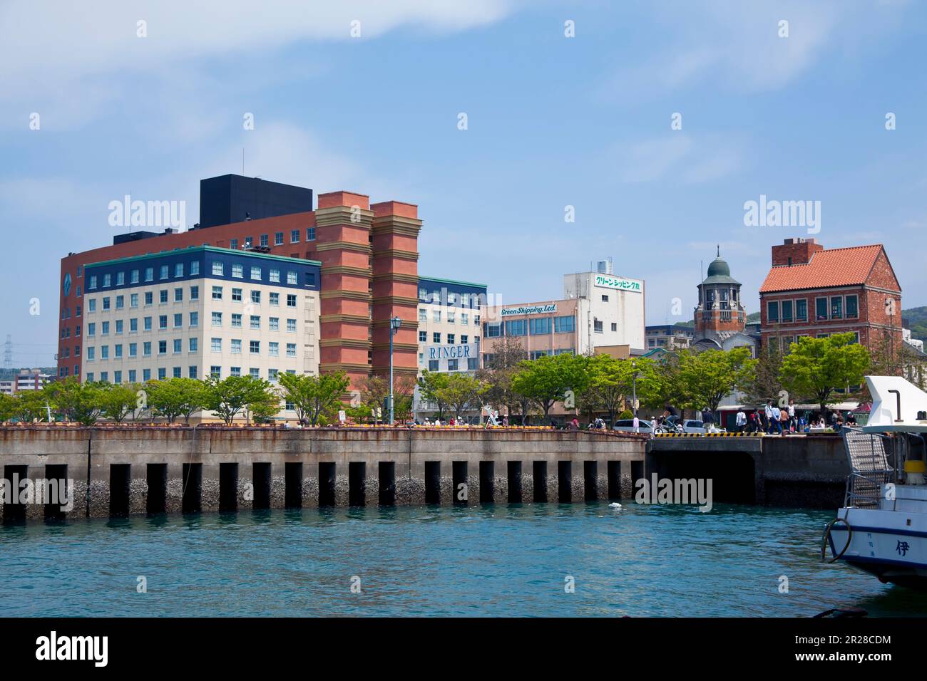 Moji Port Retro Area Stock Photo - Alamy