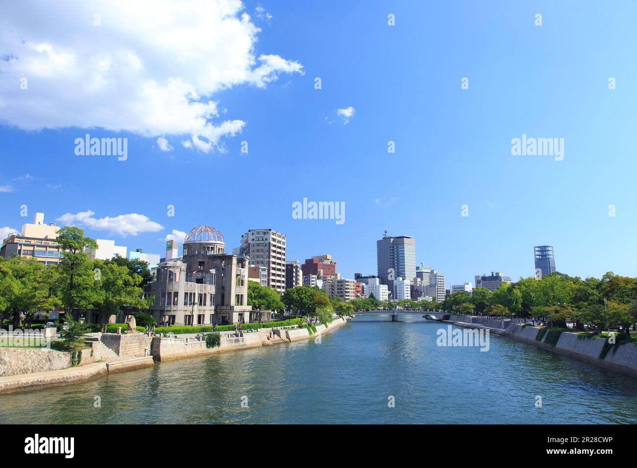 the atomic dome and Motoyasugawa river Stock Photo - Alamy