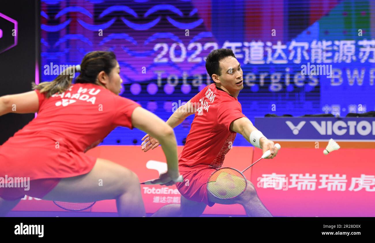 Suzhou, China's Jiangsu Province. 18th May, 2023. Ty Alexander Lindeman ...