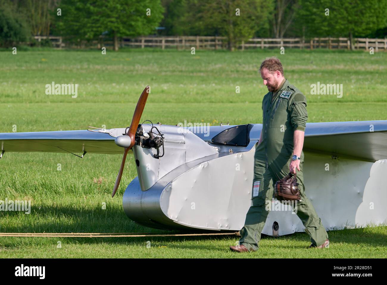 English Electric Wren aircraft Stock Photo - Alamy