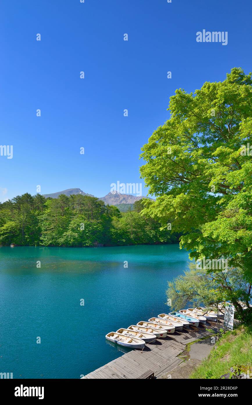 Goshiki numa kitashiobara, japan hi-res stock photography and images ...