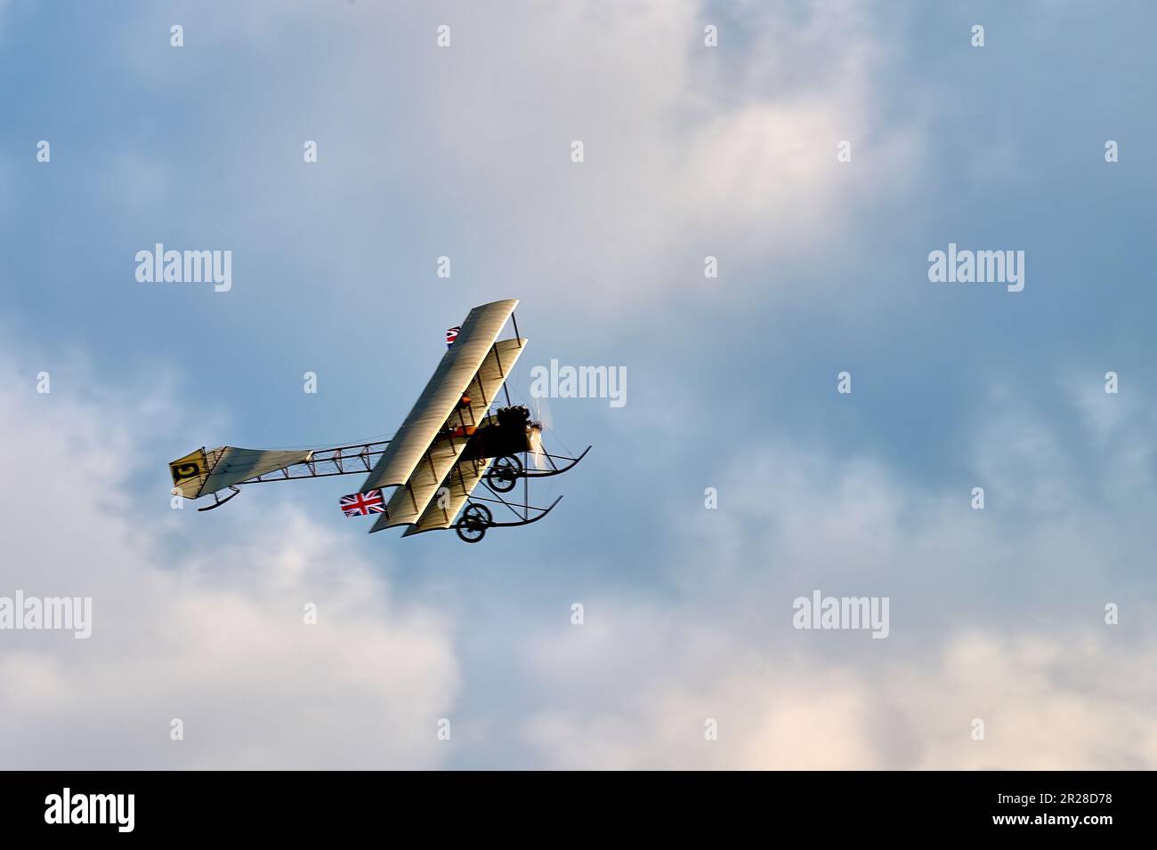Avro Triplane flying Stock Photo - Alamy
