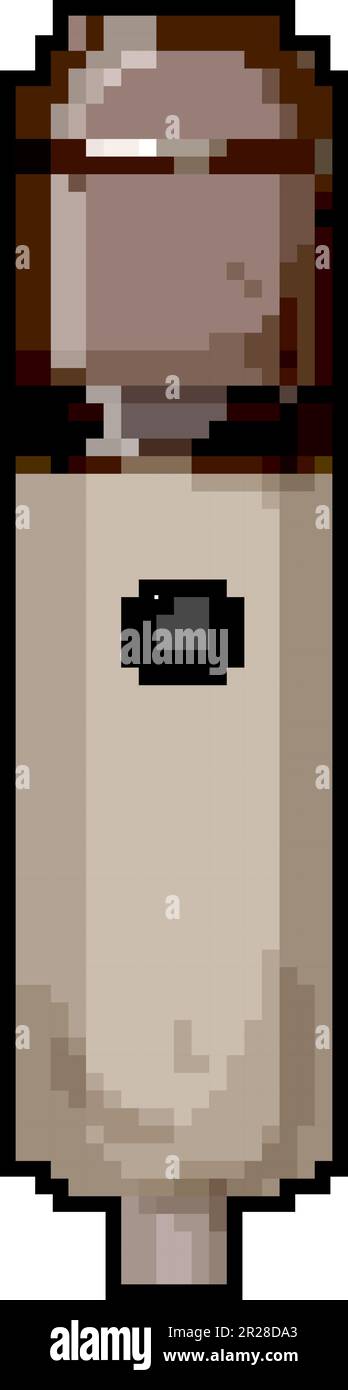 concert mic microphone music game pixel art vector illustration Stock ...