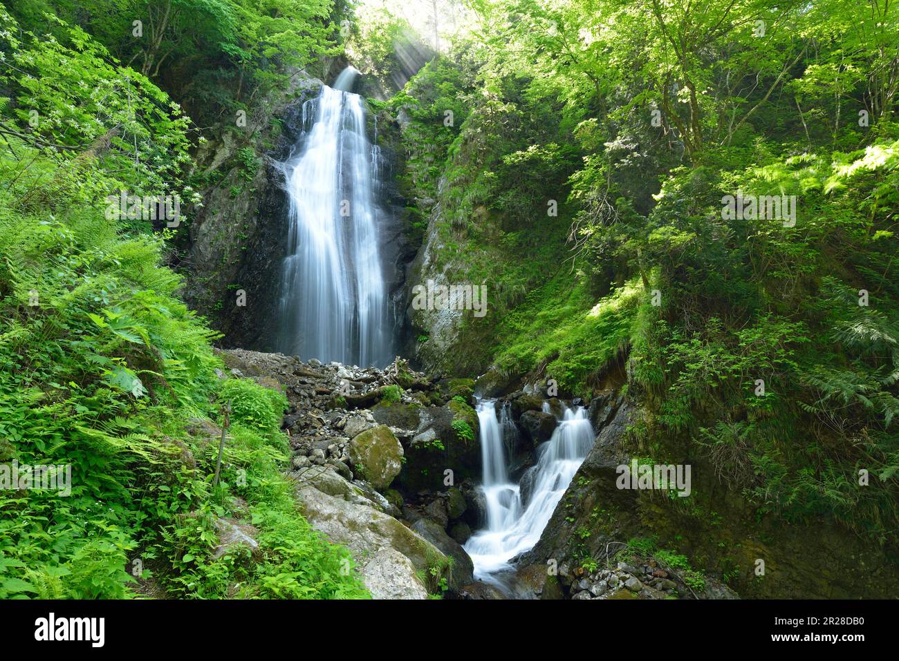 Dakigaeri Valley Kaiko-Falls Stock Photo - Alamy