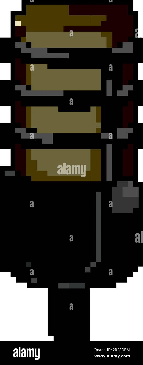 audio mic microphone music game pixel art vector illustration Stock ...