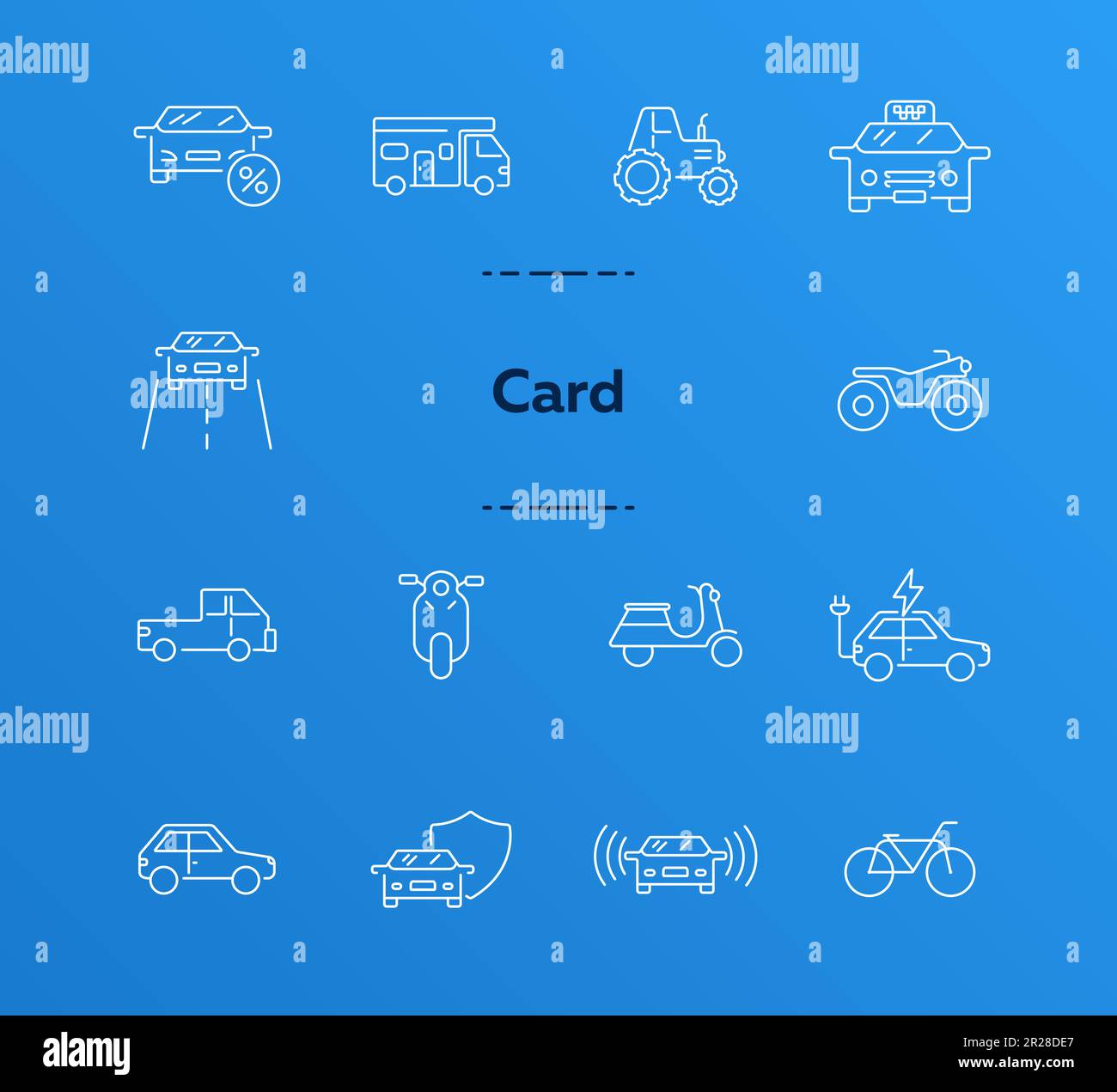 Car driving line icon set. Camper, bike Stock Vector Image & Art - Alamy Car driving line icon set. Camper, bike Stock Vector Image & Art - Alamy