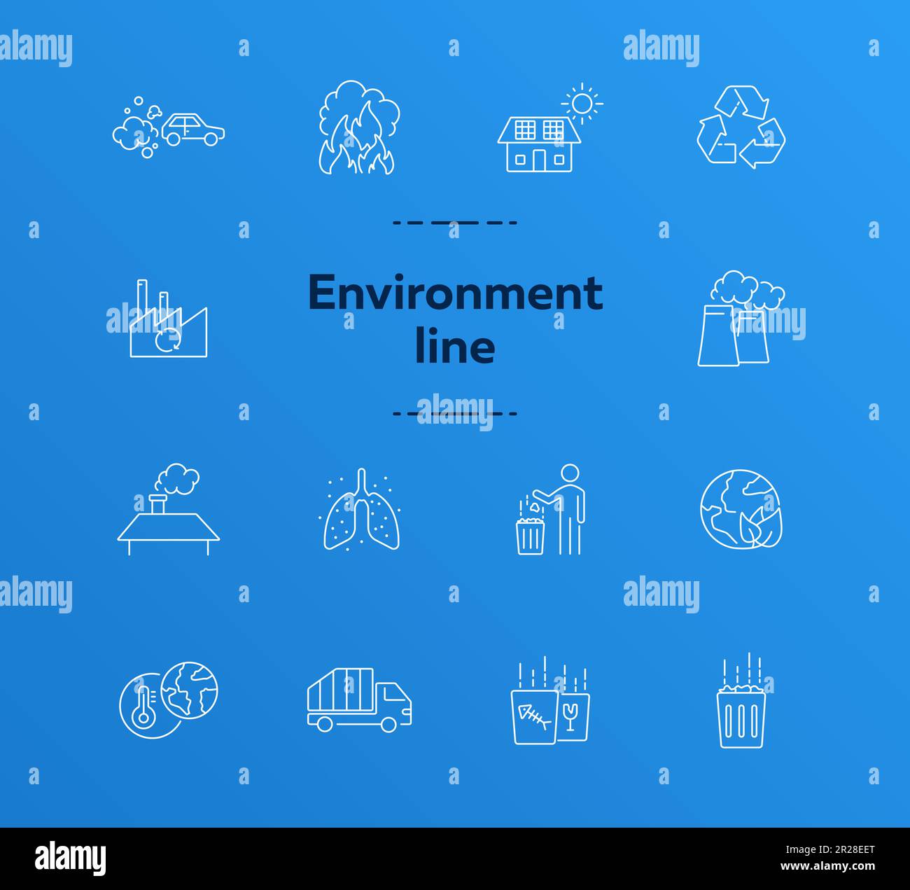 Environmental poisoning Stock Vector Images - Alamy