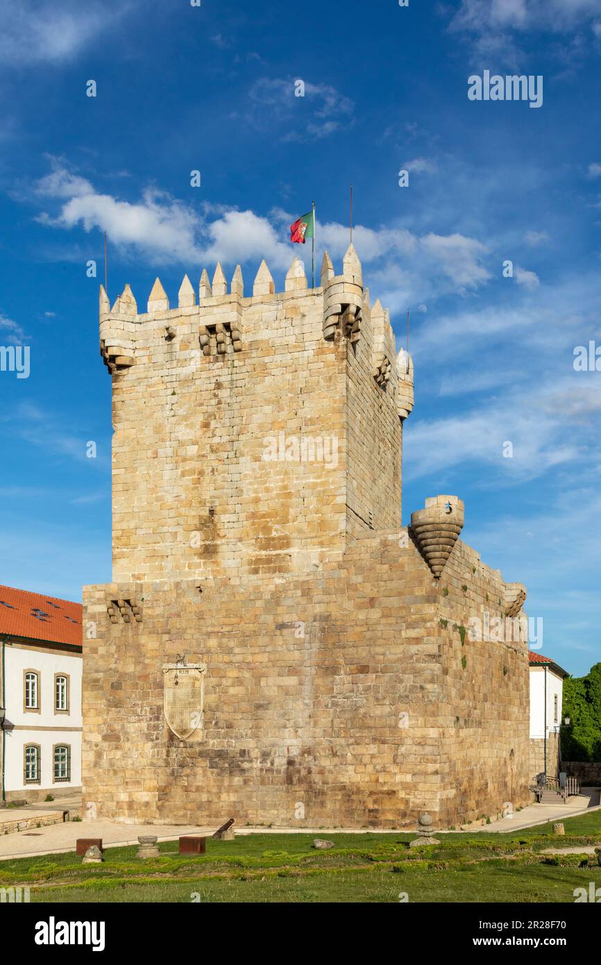 Keep tower, castle ruins, medieval structure.It was built by Dom Dinis ...