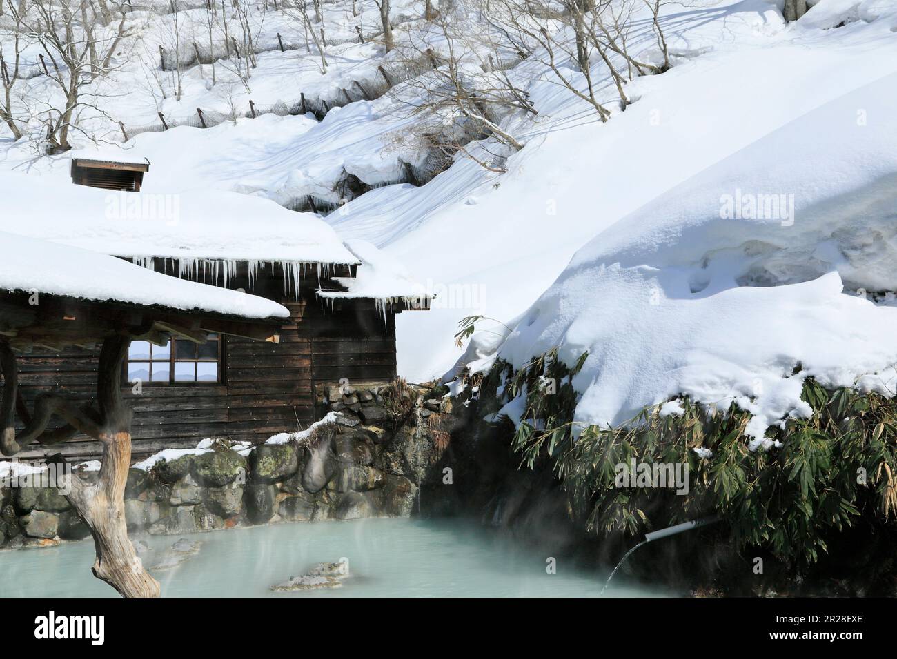Tsurunoyu hot springs hi-res stock photography and images - Alamy