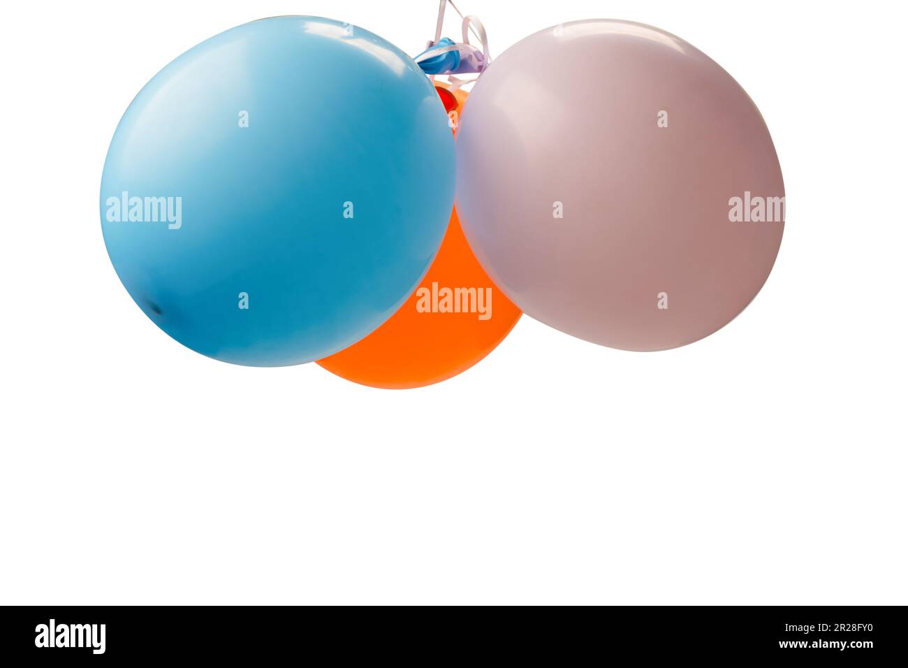 A Ballon isolated on a white background. Copy space Stock Photo - Alamy