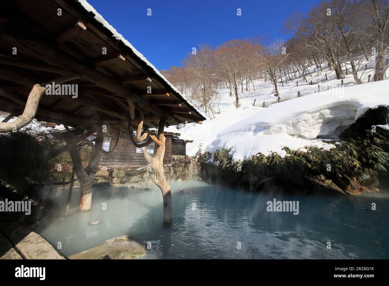 Tsurunoyu hot springs hi-res stock photography and images - Alamy