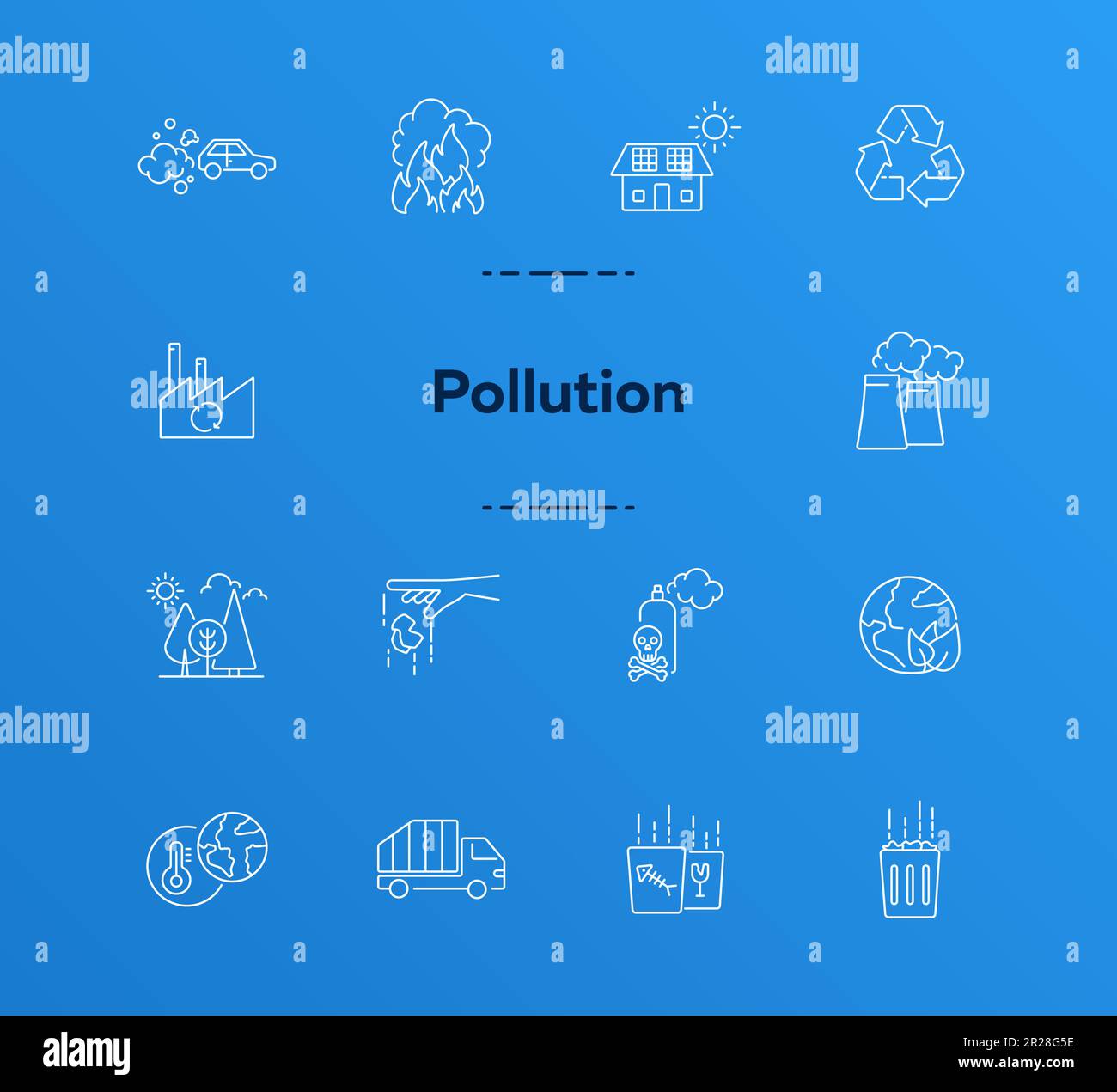 Car park recycling Stock Vector Images - Alamy