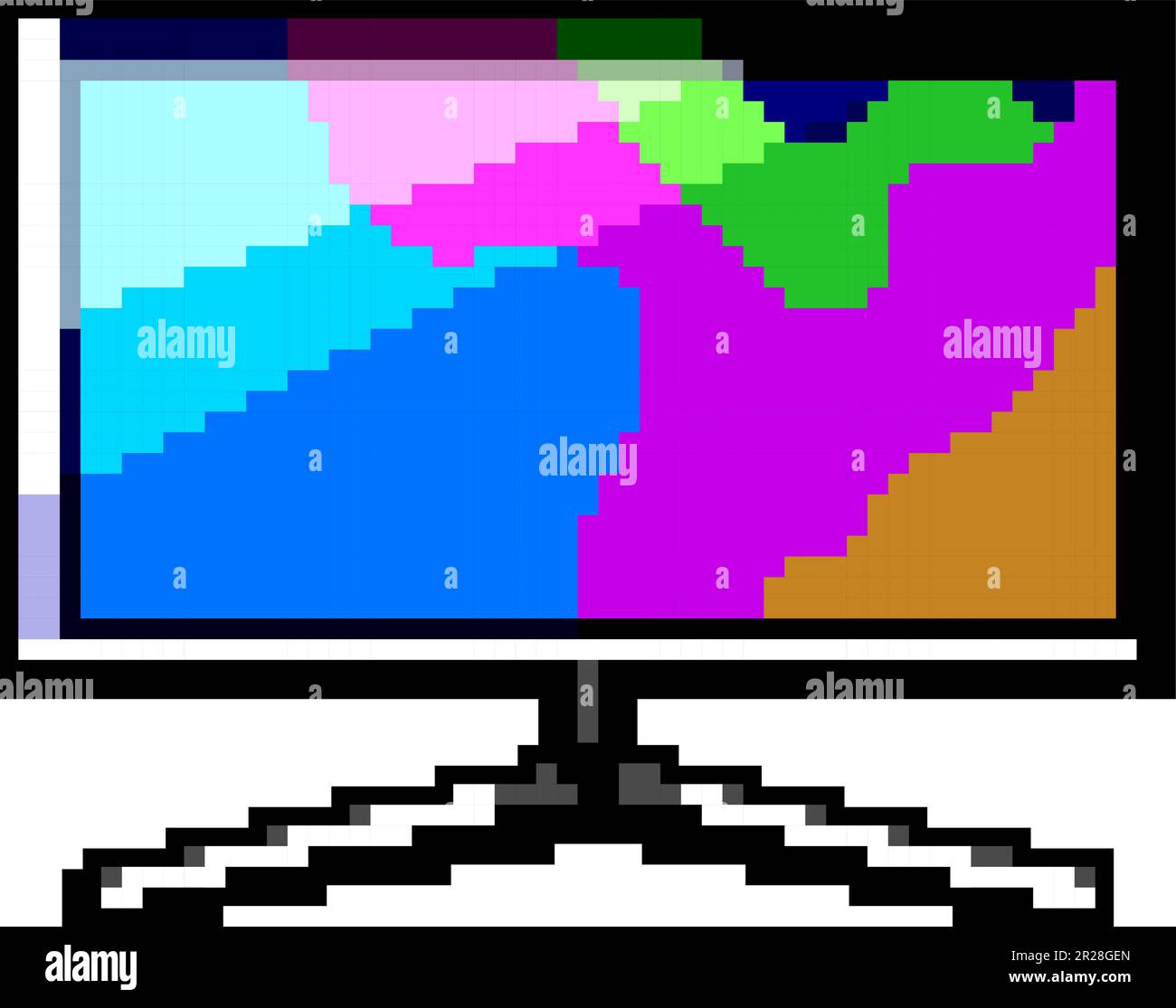 Professional gamer ; neon Stock Vector Images - Alamy