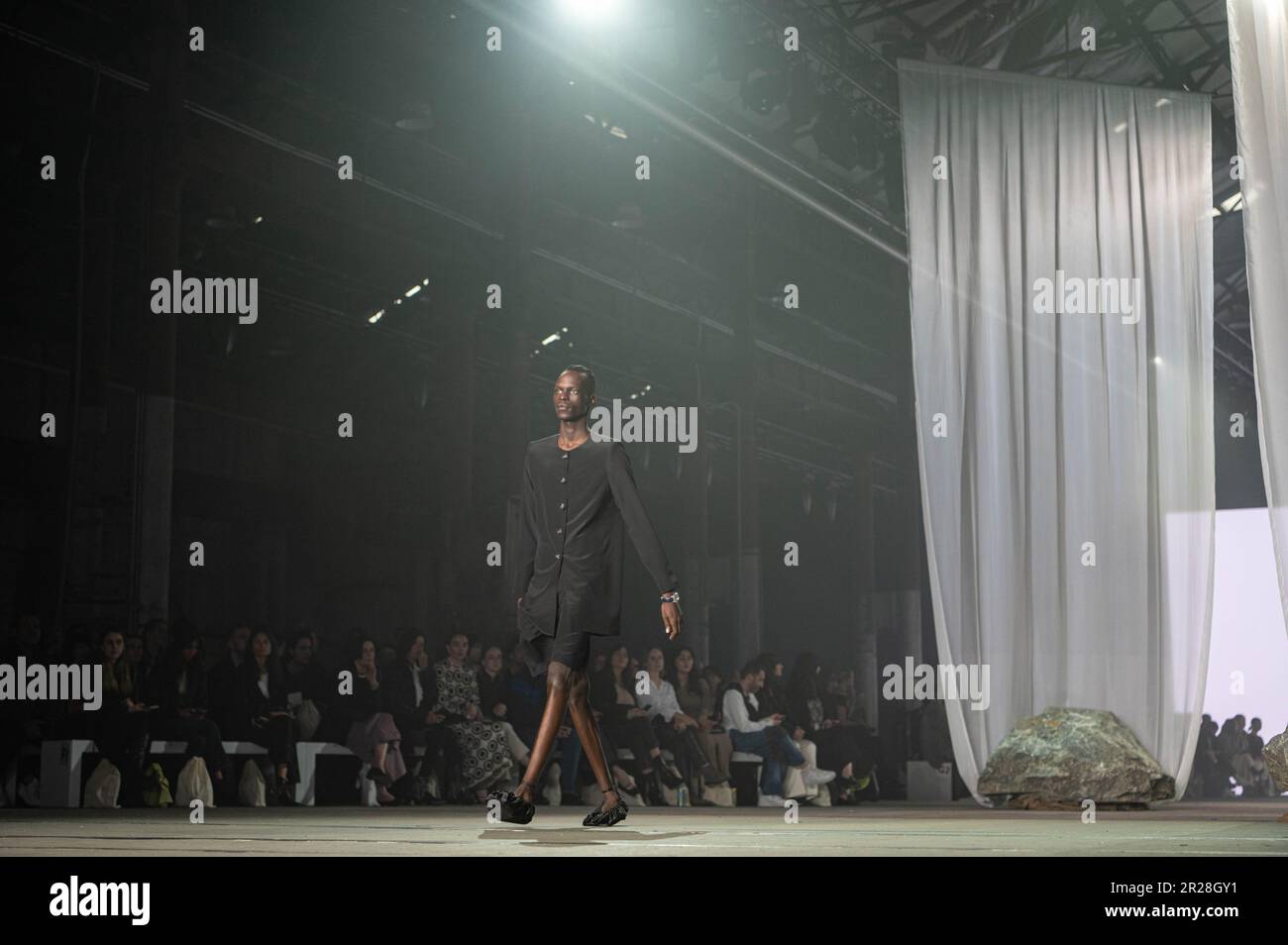 Models walk the runway at the ALBUS LUMEN show during Australian ...