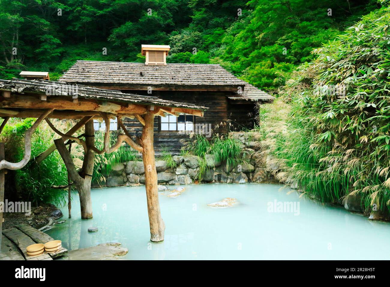 Nyuto hot spring village hi-res stock photography and images - Alamy