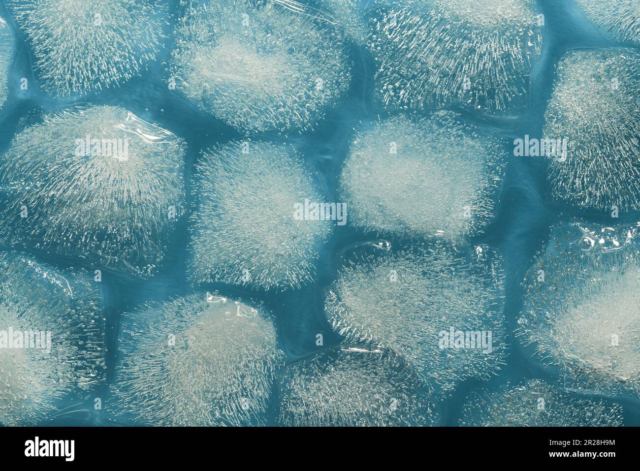 Background texture of ice cubes. Concept of freshness and cold. Top ...