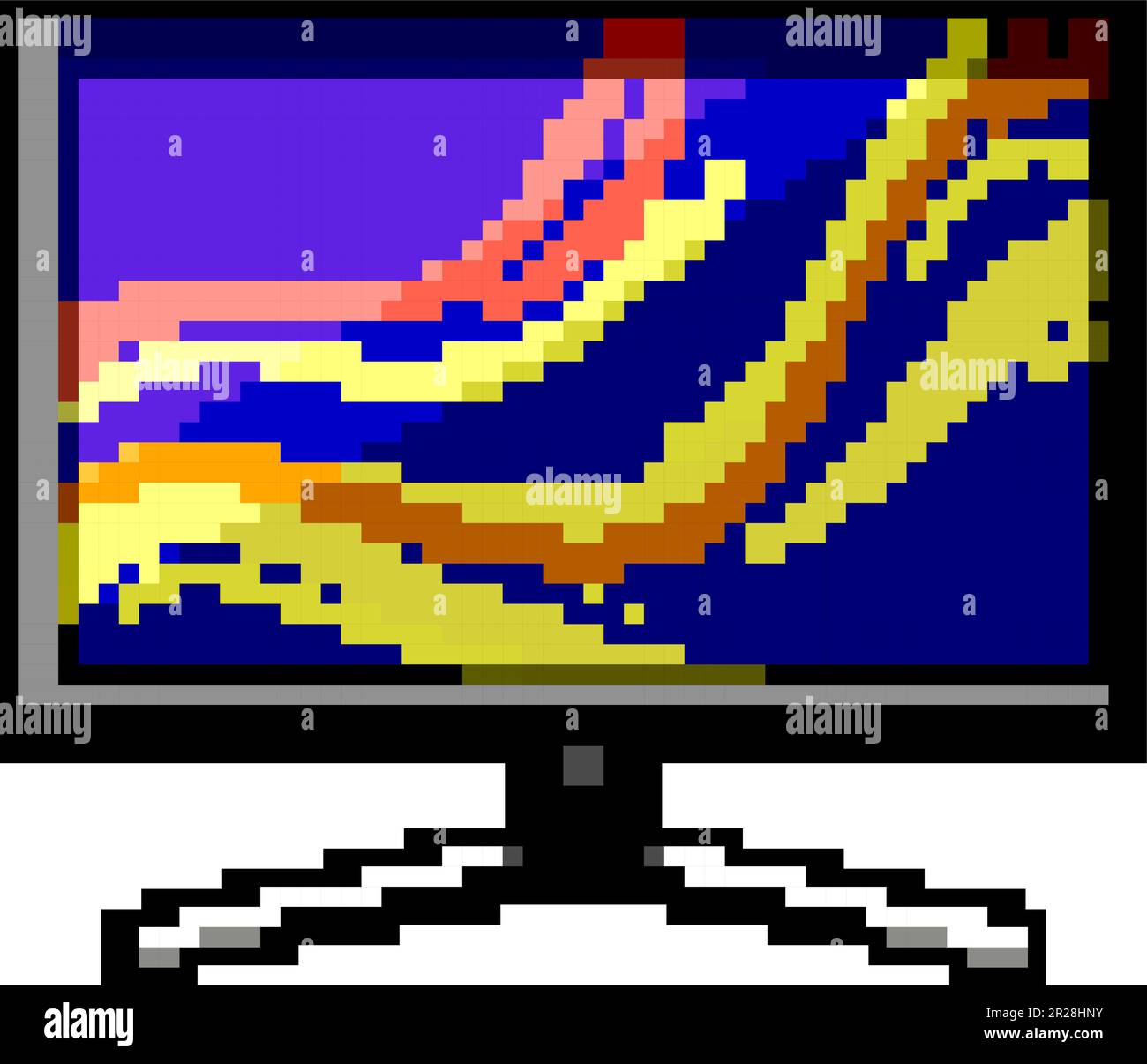 Professional gamer ; neon Stock Vector Images - Alamy