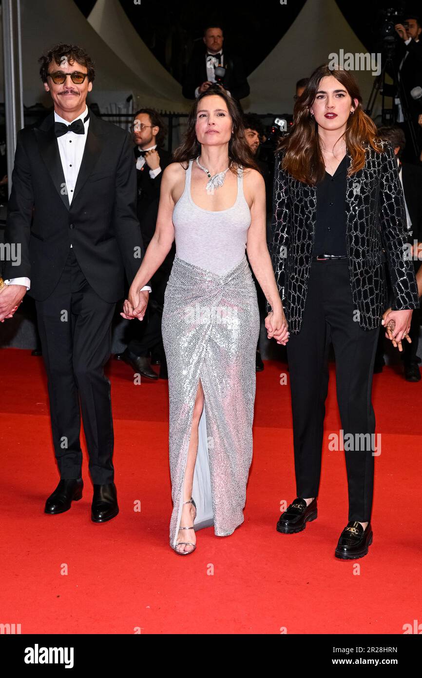 Italy. 17th May, 2023. Cedric Appietto, Virginie Ledoyen, Lomane De ...