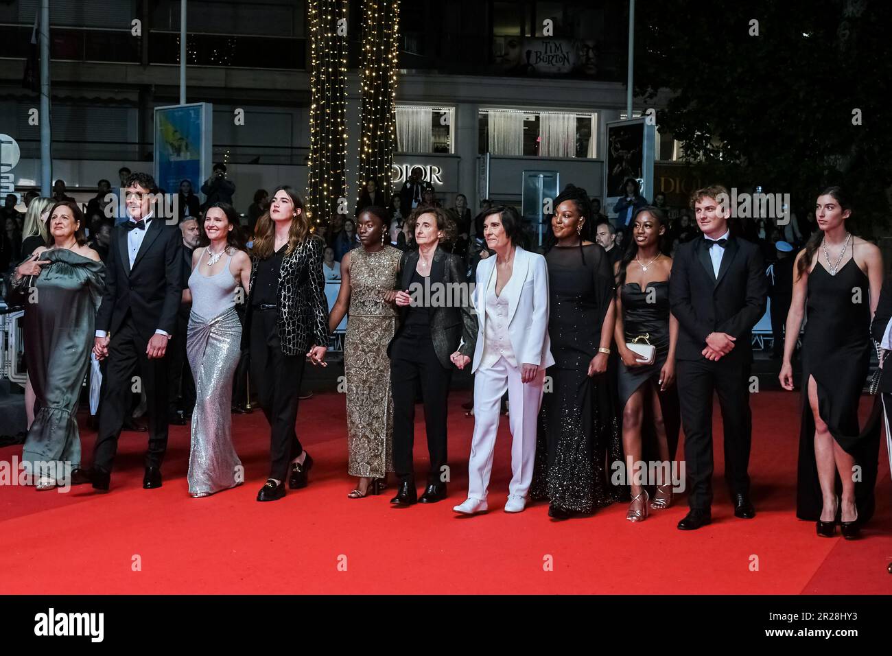 Italy. 17th May, 2023. Marie-Ange Geronimi, Cedric Appietto, Virginie ...