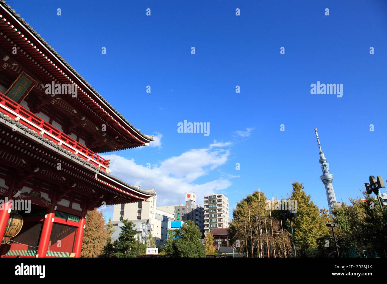 Sensoji temple and Tokyo sky tree Stock Photo - Alamy