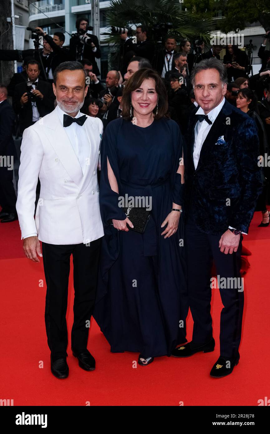 Italy. 17th May, 2023. Lorenzo Cifonelli, Raffaella Rossiello, Massimo ...